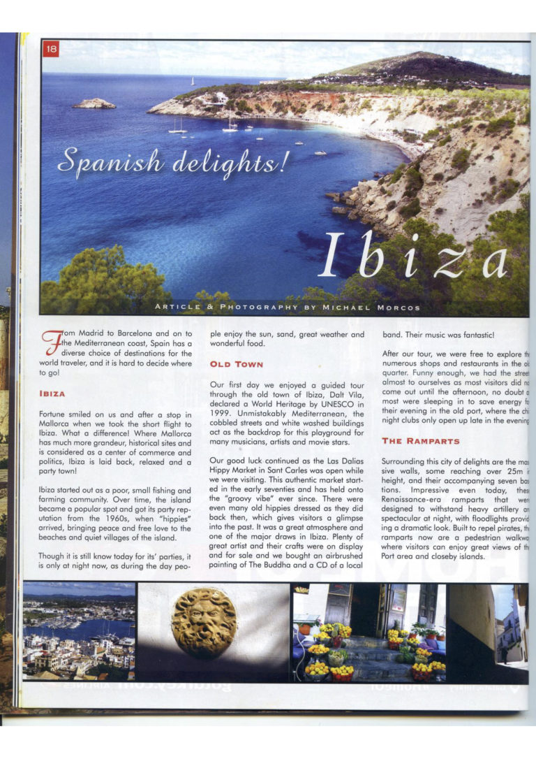 THE JOURNALIST MICHAEL MORCOS WRITES ABOUT HIS EXPERIENCE IN CAN LLUC ...